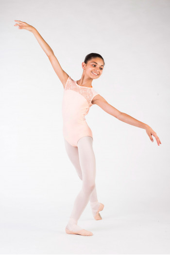 Ballet Rosa Angeles dance teal leotard - Mademoiselle Danse