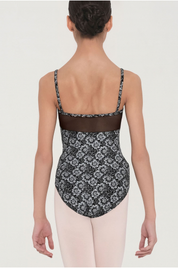 Red dance leotard Nadege Ballet Rosa - Mademoiselle Danse