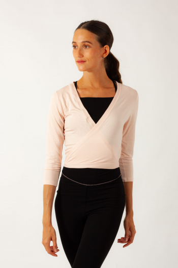 Cache coeur en maille Repetto femme noir - Mademoiselle Danse